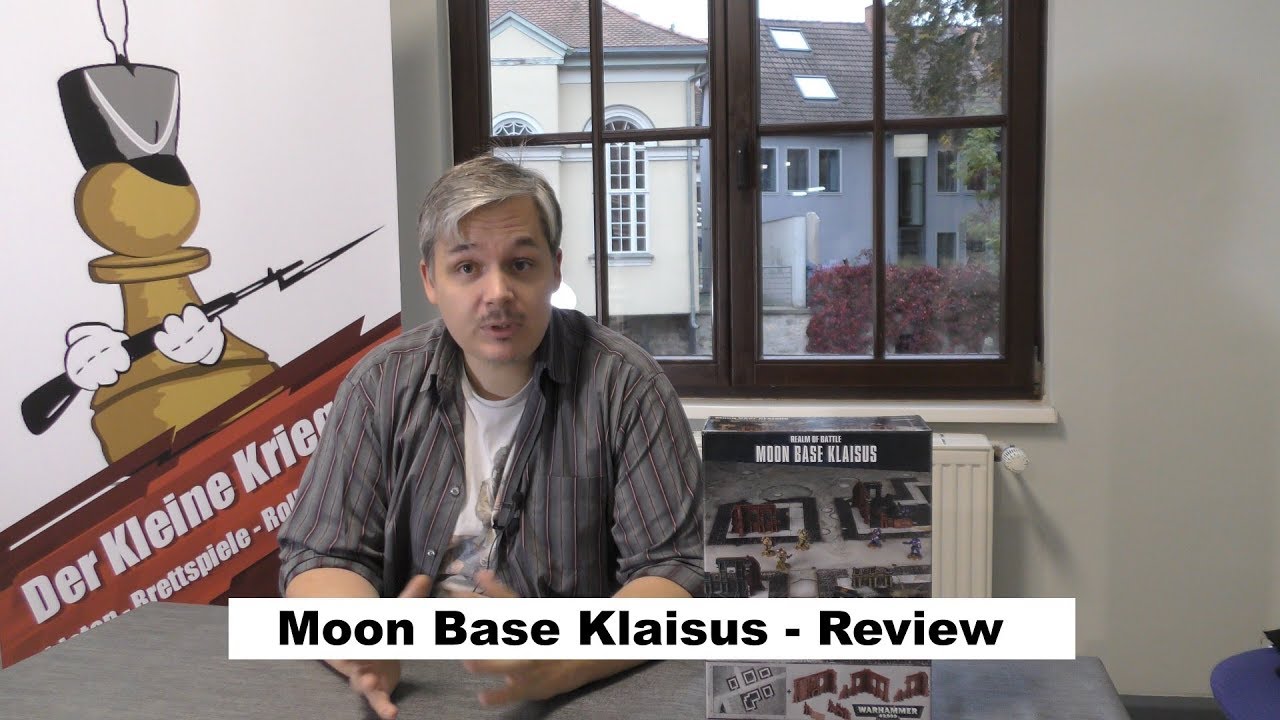40k Moon Base Klaisus Review - YouTube