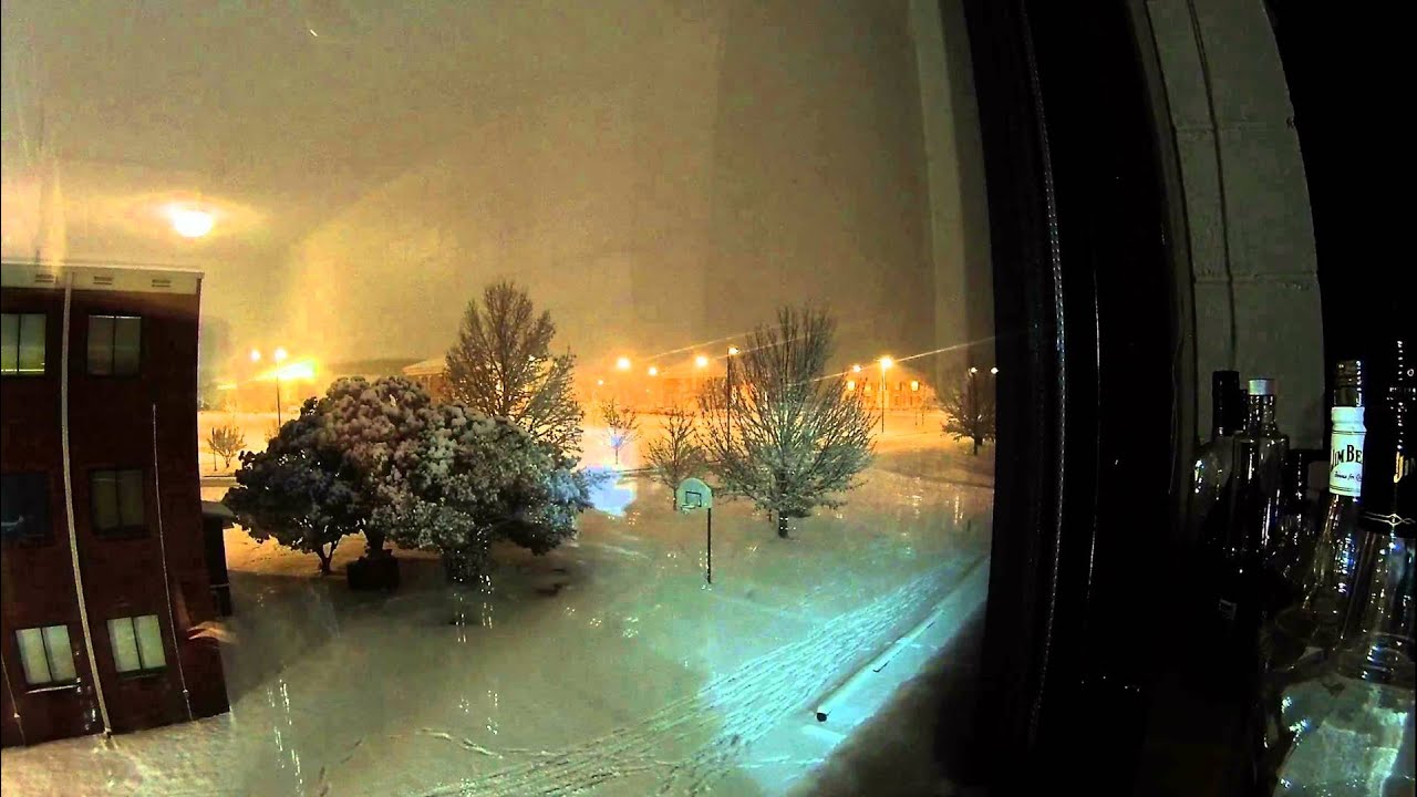 Snow Time Lapse - YouTube
