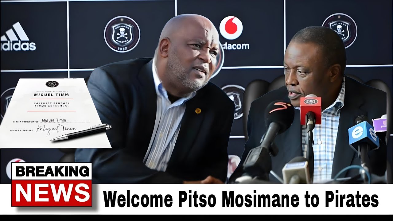 🚨BREAKING NEWS - Pitso Mosimane Signed a Four-Year deal with South ...