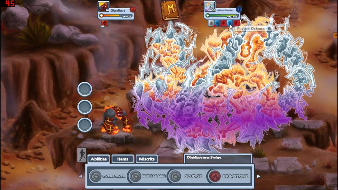 Miscrits of Volcano Island - How to Defeat the Lightning Elementum ...