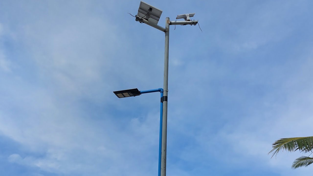 PVC SOLAR LIGHT POLES - YouTube