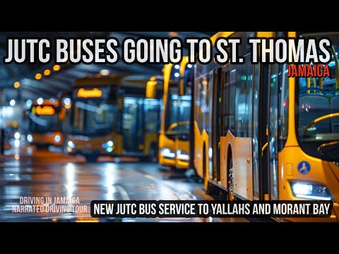 New JUTC Bus Service to St Thomas Jamaica - YouTube