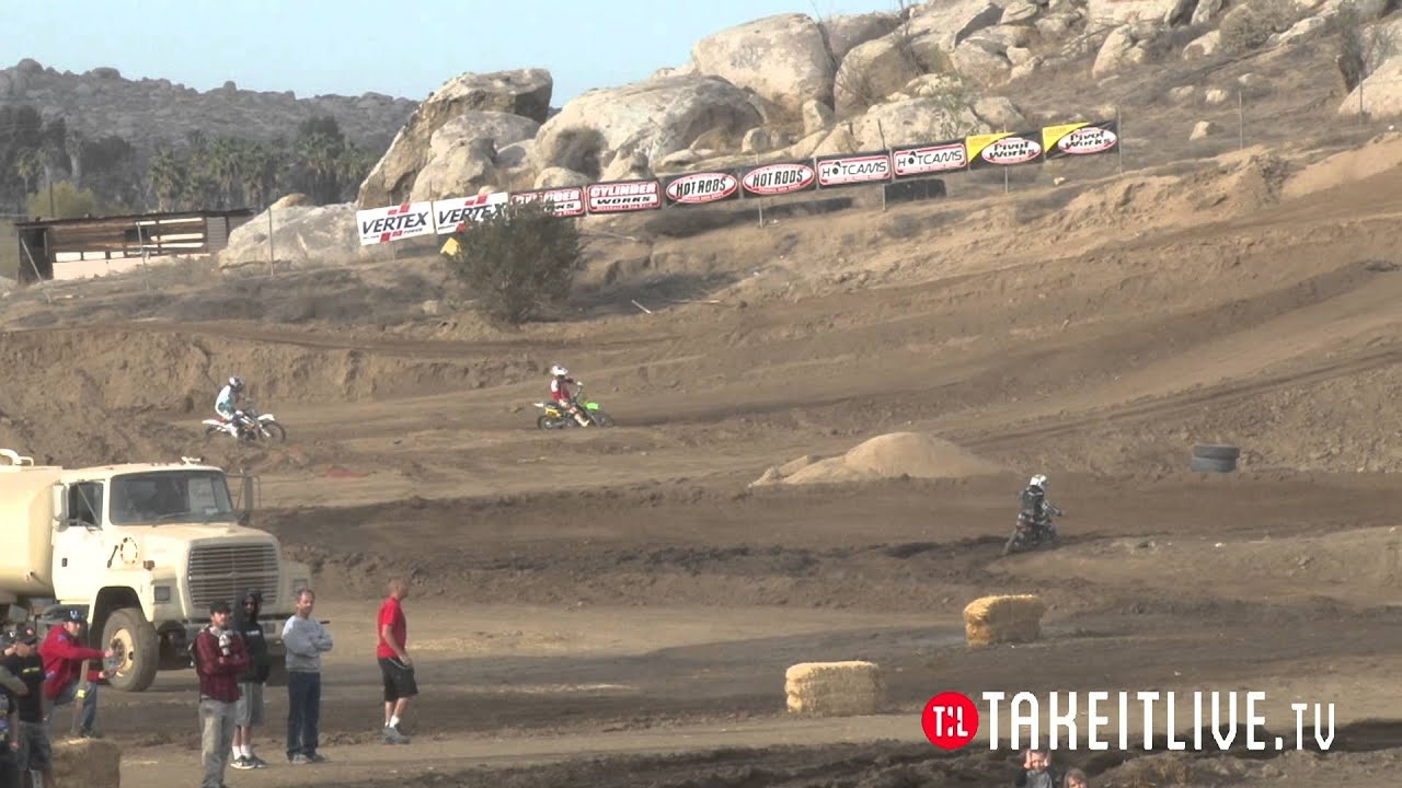 SUPER PEE WEE - 2014 CA Gold Cup Racing Series in Perris, CA 1-12-2014 ...