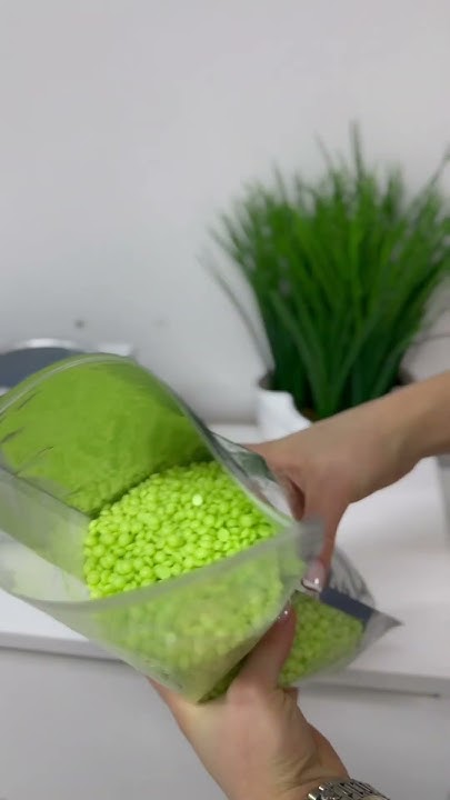 Так звучит наш низкотемпературный зеленый воск тм YUSKISS 🥰 - YouTube