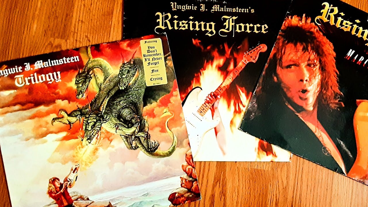 Vinyl Trilogy #4: (1984) Yngwie J. Malmsteen's Rising Force (1985 ...