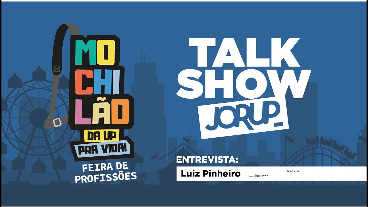 Talk Show Mochilão 2024 – Entrevista Luiz Pinheiro - Coordenador da ...