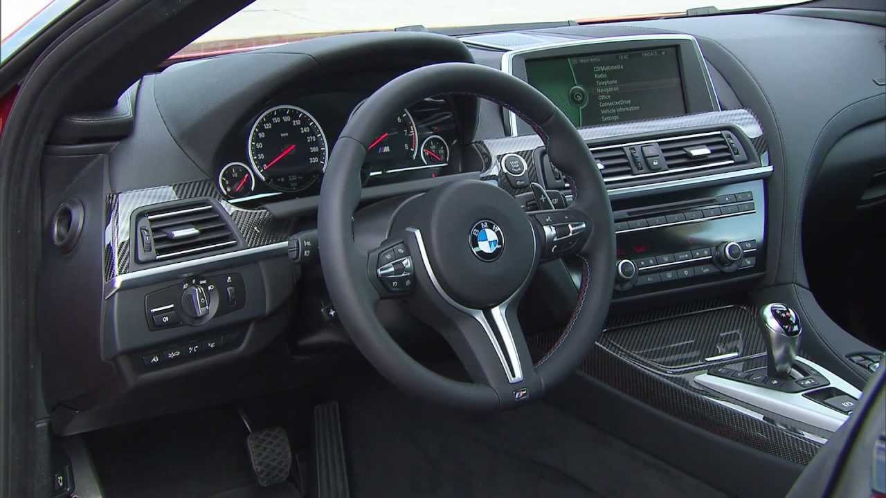 BMW M6 Coupé (F13). Design Interieur. Motor. - YouTube