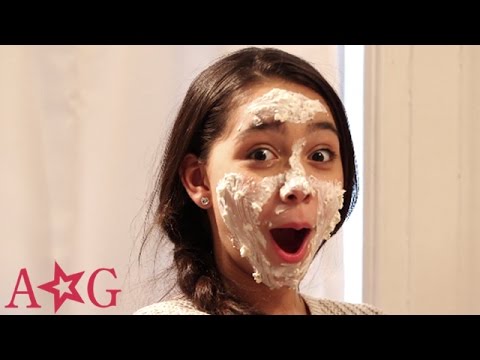 Girls Night Sleepover! DIY Face Mask + Snacks | AG Life | Episode 24 ...