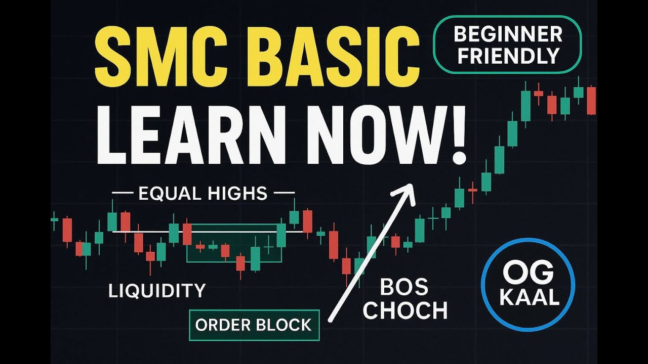 “SMC Basics Explained | Learn Smart Money Concepts Step-by-Step (For Beginners)” - YouTube