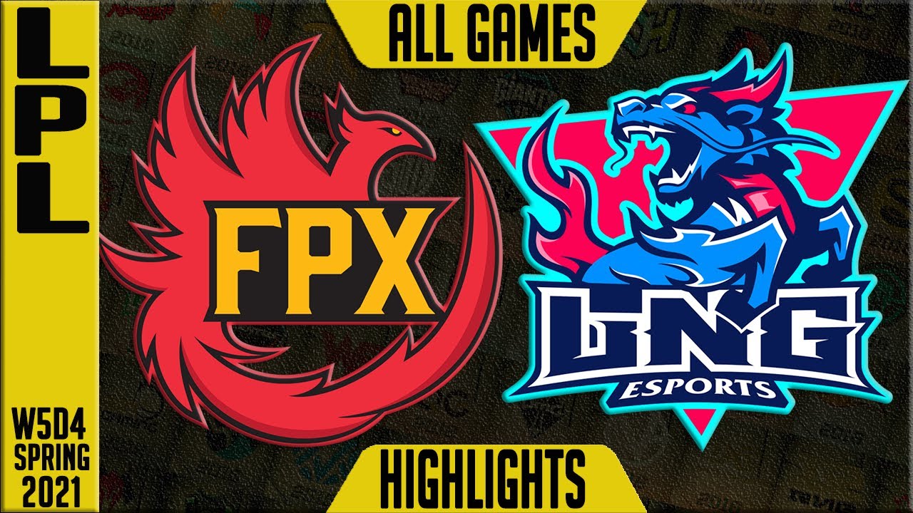 FPX vs LNG Highlights ALL GAMES | LPL Spring 2021 W5D4 | FunPlus ...