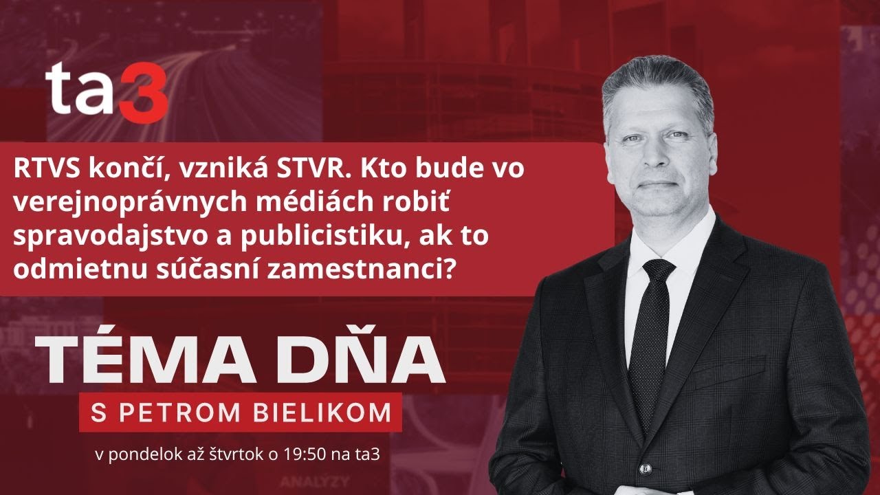 RTVS končí, vzniká STVR - YouTube