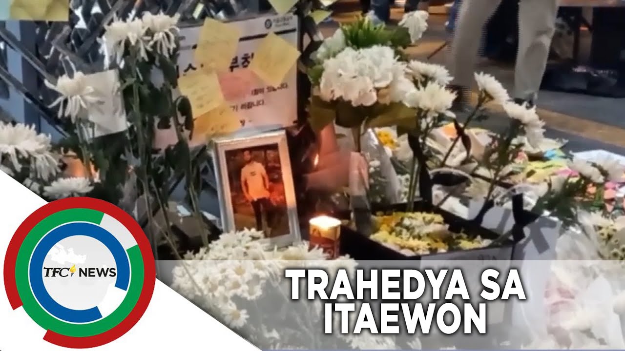 Pagluluksa sa South Korea tuloy kasunod ng trahedya sa Itaewon | TFC ...