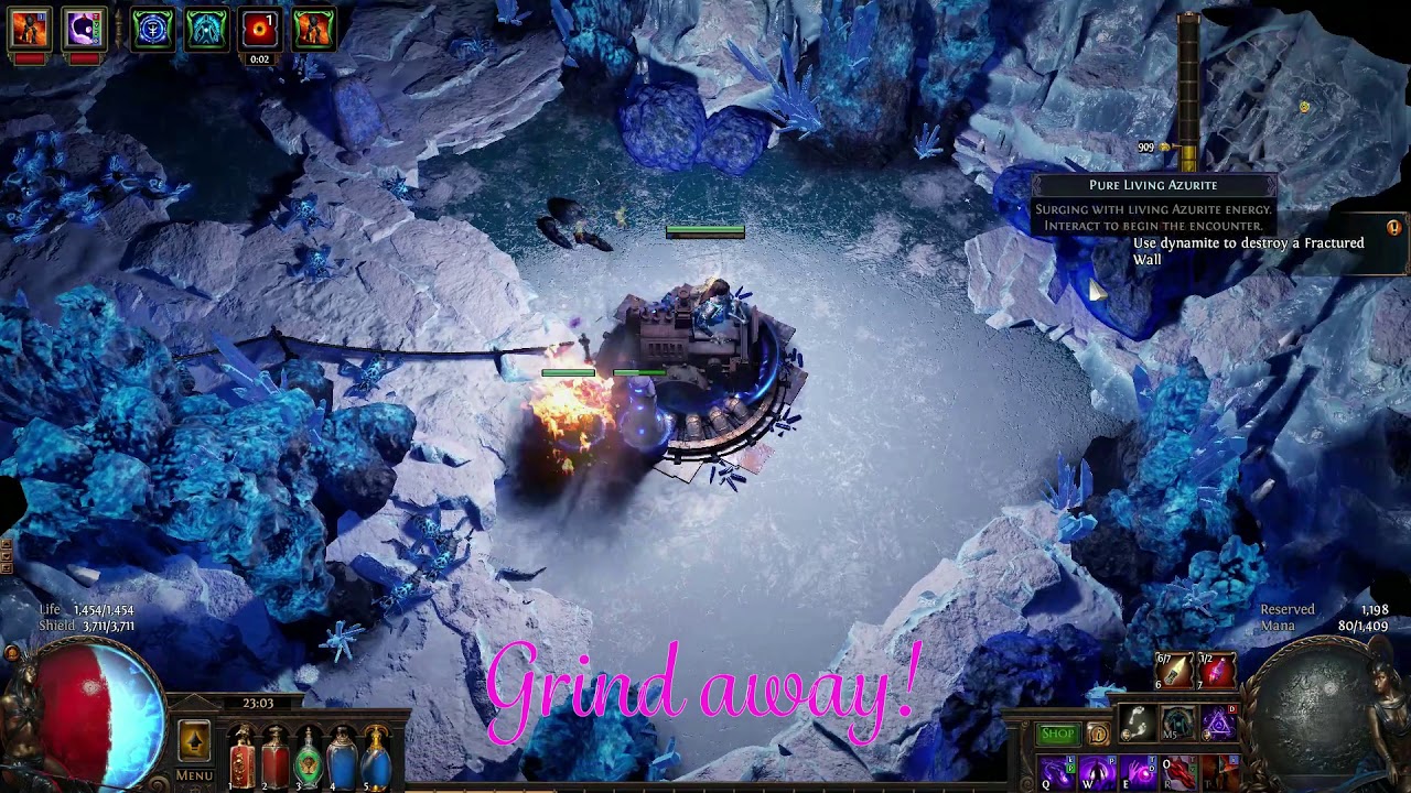 Path of Exile: Synthesis League - Delve Level 69, Soul Rending - YouTube