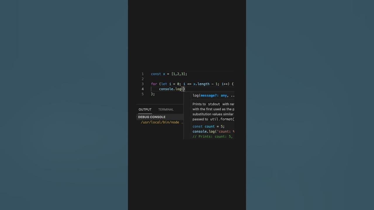how to simplify a for loop with forEach() to improve readability #javascript #coding #tutorial ...