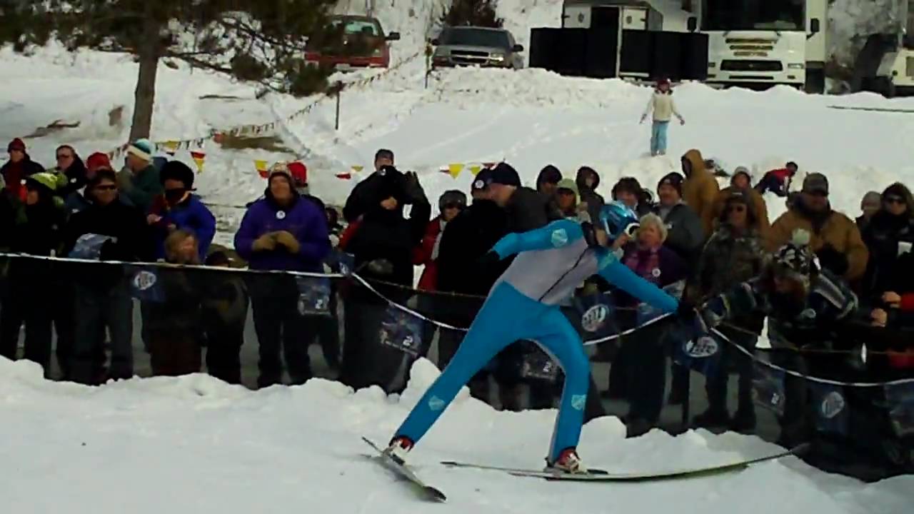 day 2044: hanging out at the 2010 snowflake ski jumping competition! IV ...