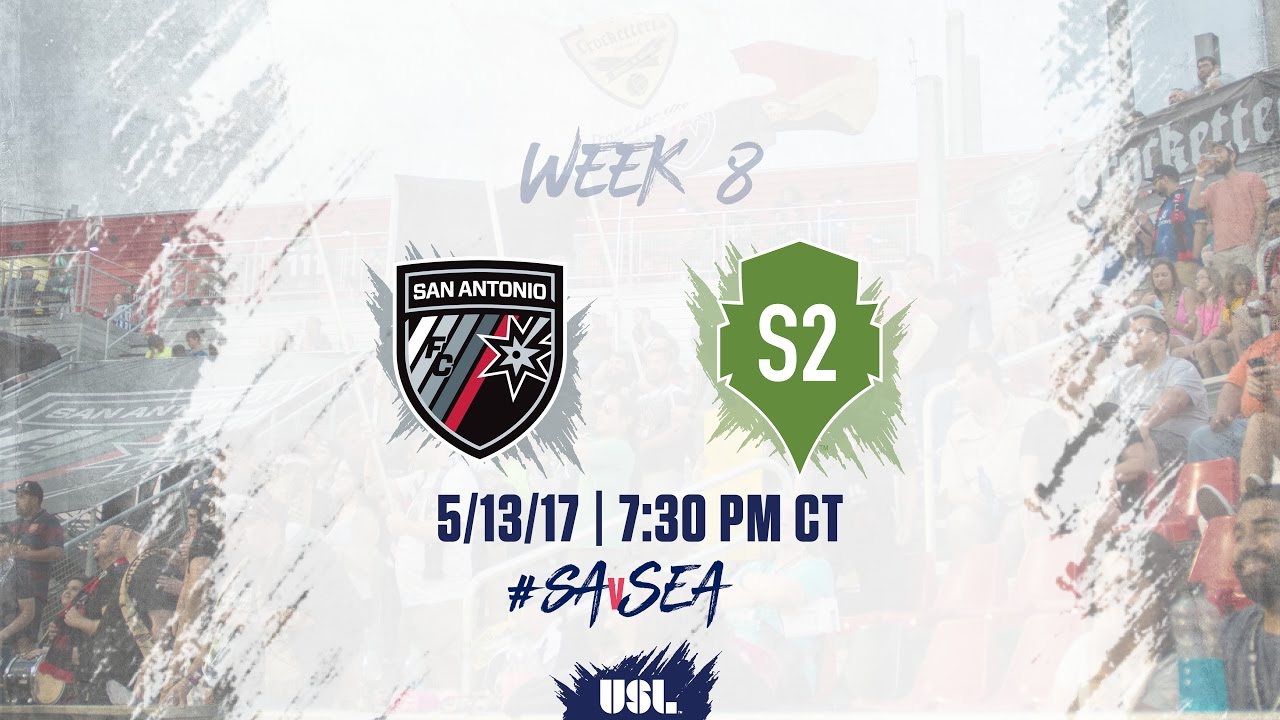 USL LIVE - San Antonio FC vs Seattle Sounders FC 2 5/13/17 - YouTube