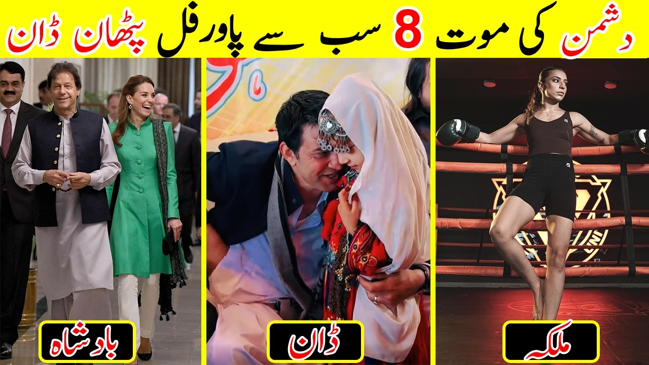 8 Most Powerful Pathans in the World | سب سے طاقتور پٹھان | #talkshawk - YouTube