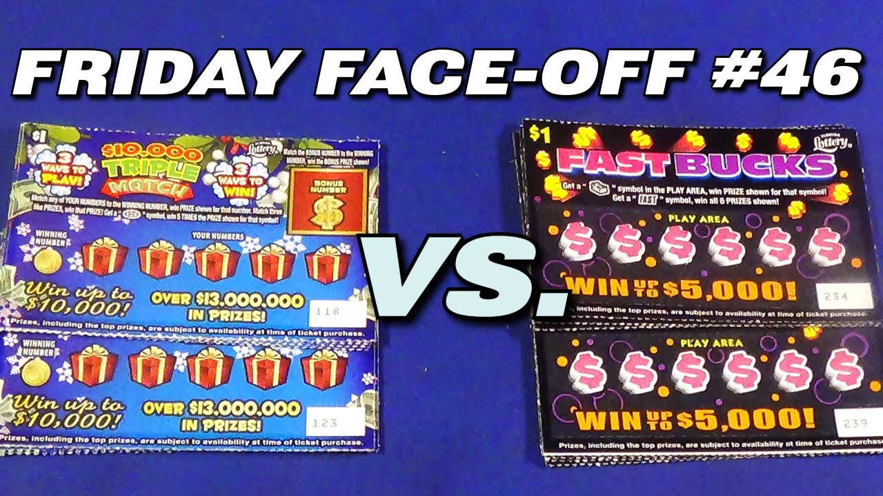 FRI. FACE-OFF 46: $10K TRIPLE MATCH VS. FAST BUCKS Florida Lottery ...