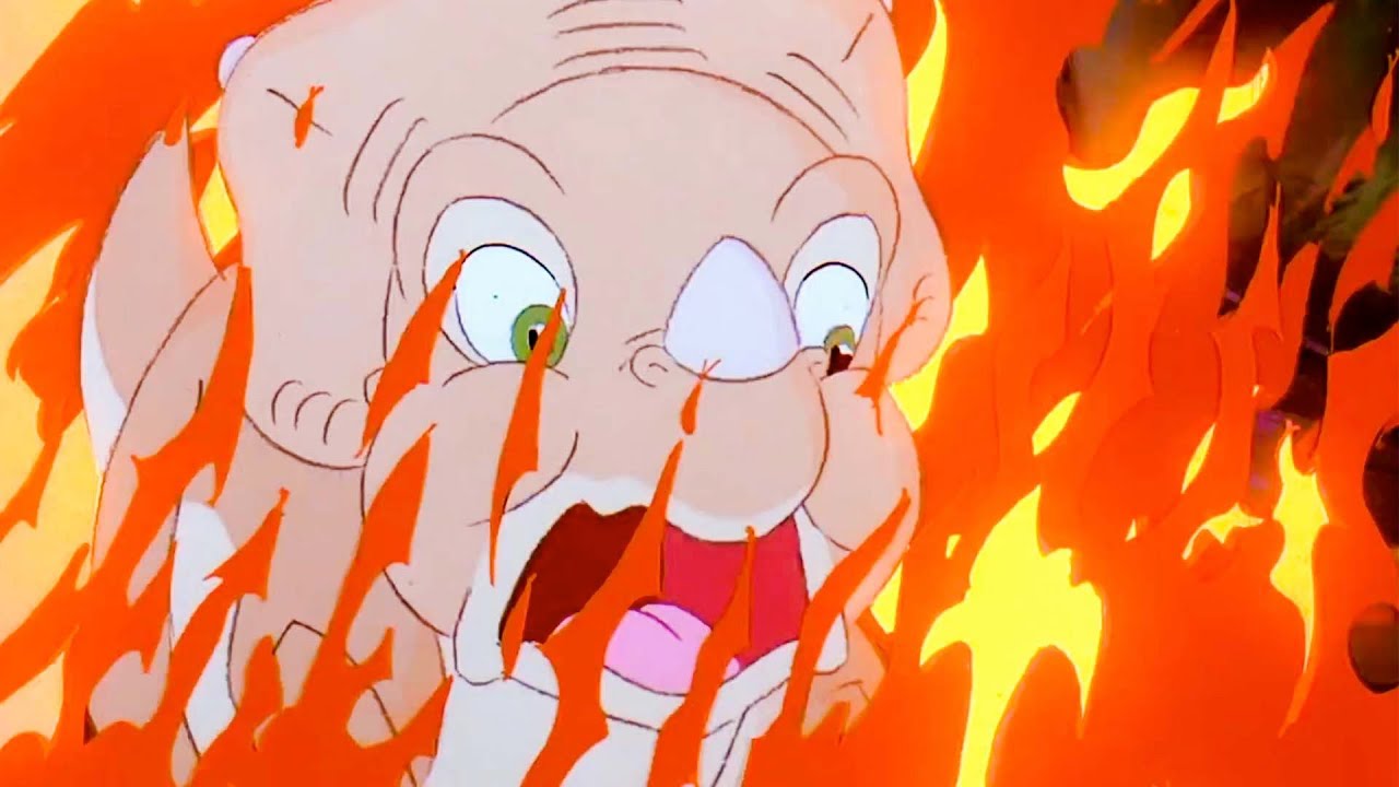 THE LAND BEFORE TIME III: THE TIME OF THE GREAT GIVING Clip - "Fire ...