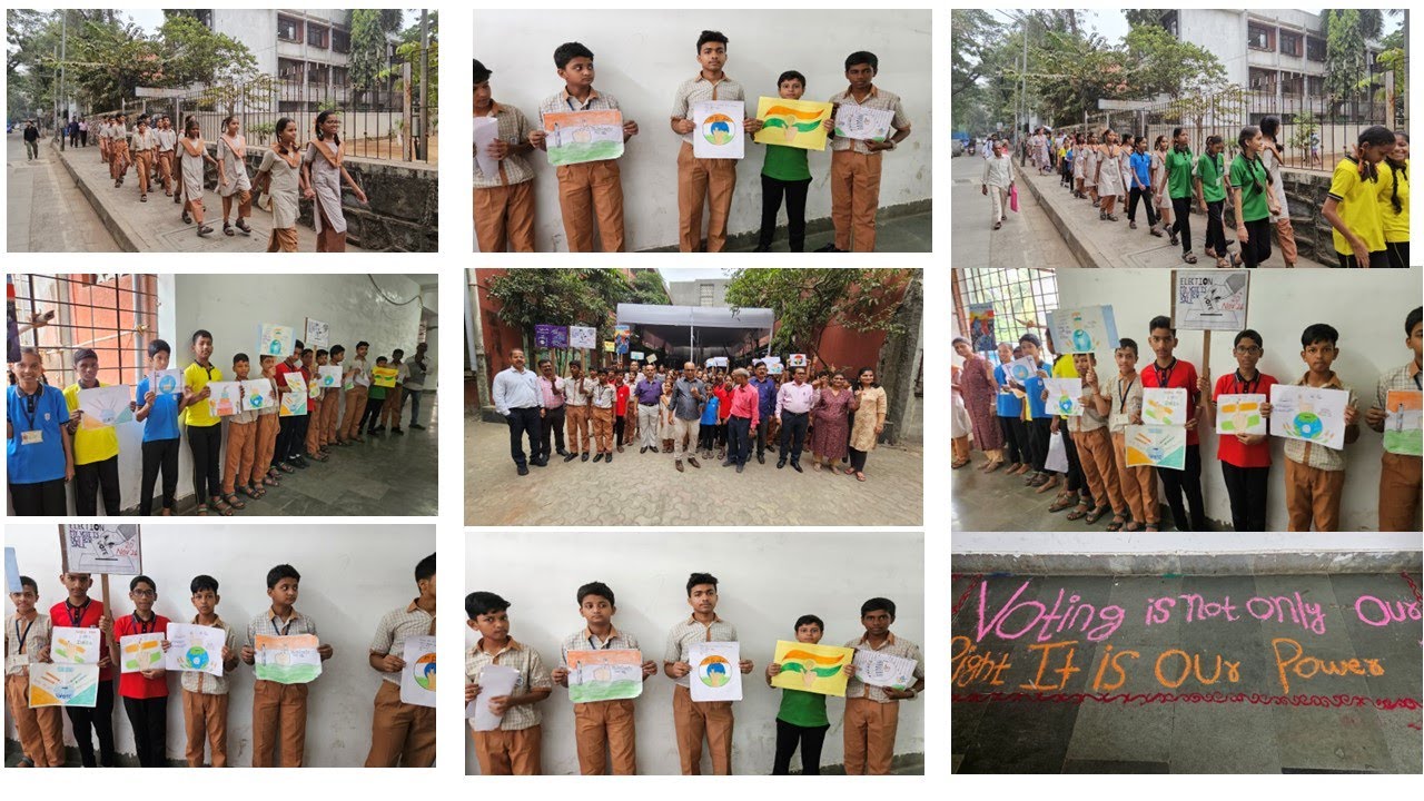 Shatabdi English Drawing , Rangoli & Rally - YouTube