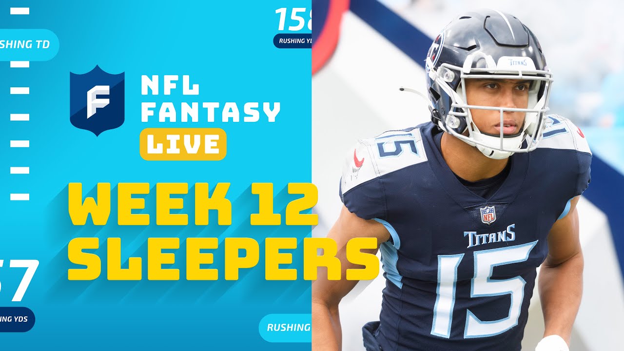 Don't Sleep on These 5 Players in Week 12 | NFL Fantasy Live - YouTube