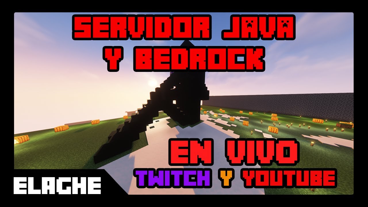 Vamos a jugar Minecraft en el servidor para Java y Bedrock | Evento de construcción | - YouTube