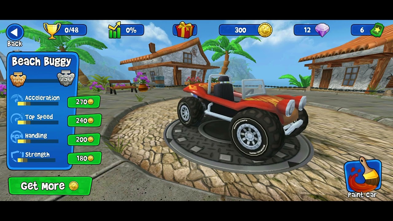 First time beach buggy racing 🐎 | BB Racing 🏎️ #gaming - YouTube