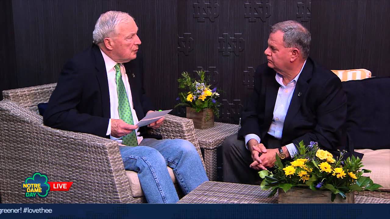 Marty Ogren Interview about Fr. Ted - Notre Dame Day 2015 - YouTube