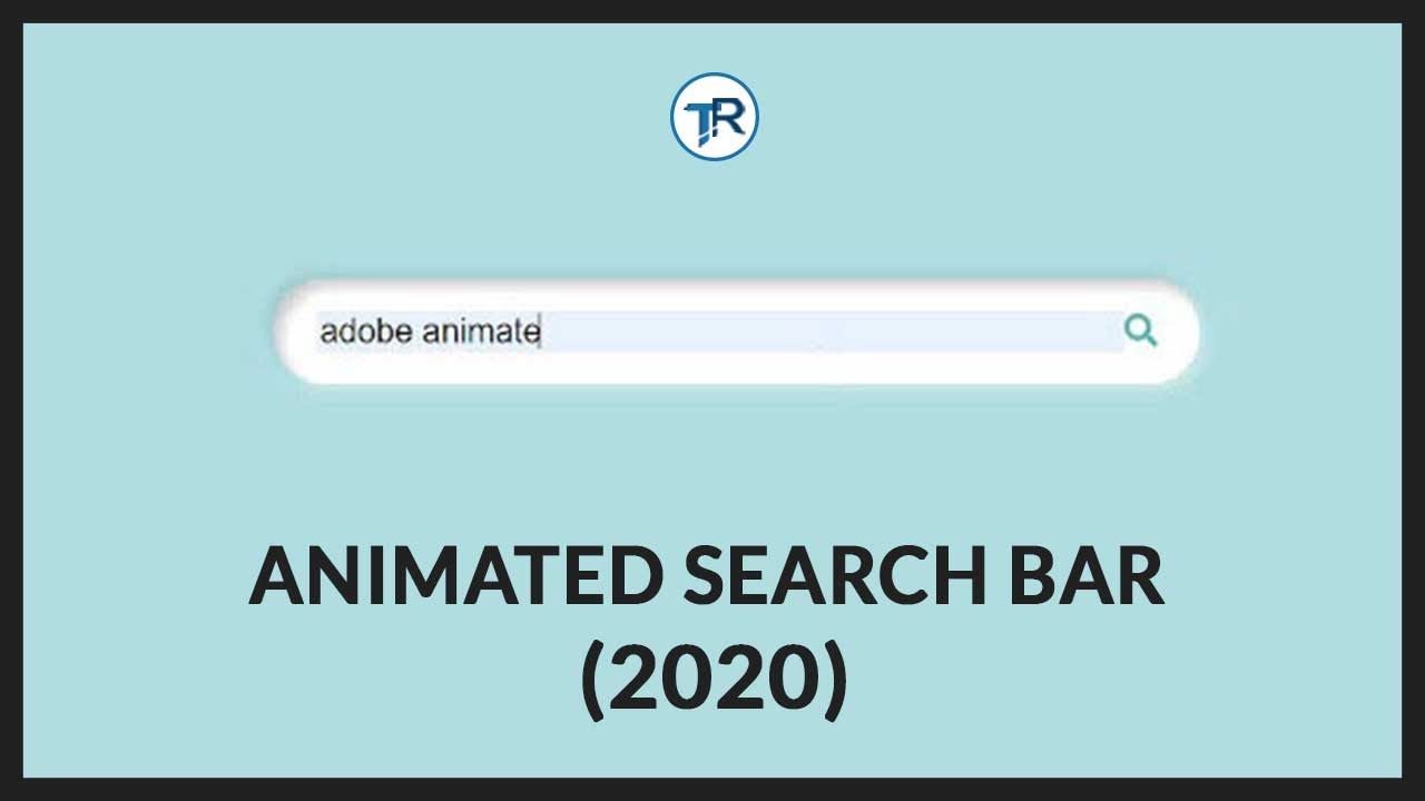 CSS ANIMATED SEARCH BAR - YouTube