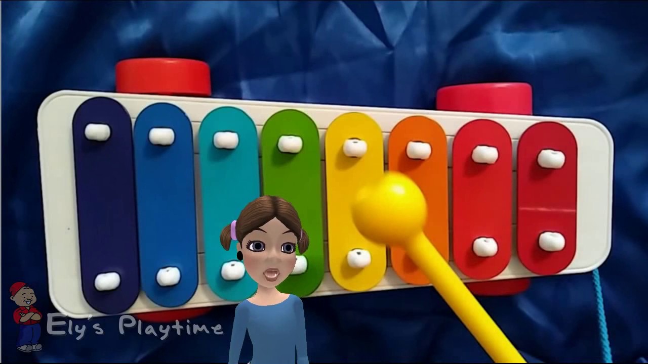 How to Play the London Bridge Song on a Kids Xylophone - YouTube