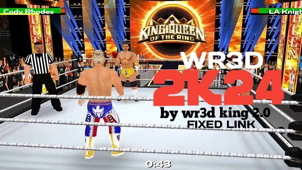 WR3D 2K24 NEW MOD APK MADIFIRE DOWNLOAD LINK MY PLAYLISTS VIDEO #VIDEO ...
