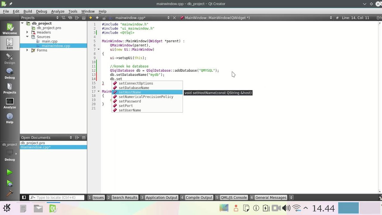 Tutorial Menghubungkan Database Mysql Dengan Qt Youtube 6684