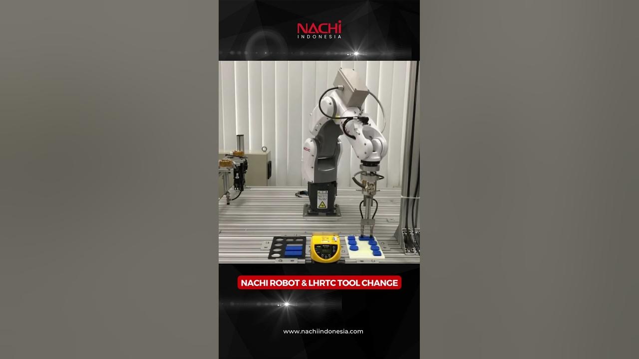 Nachi Robot & LHRTC Tool Change #automation #robot #nachi #tools - YouTube