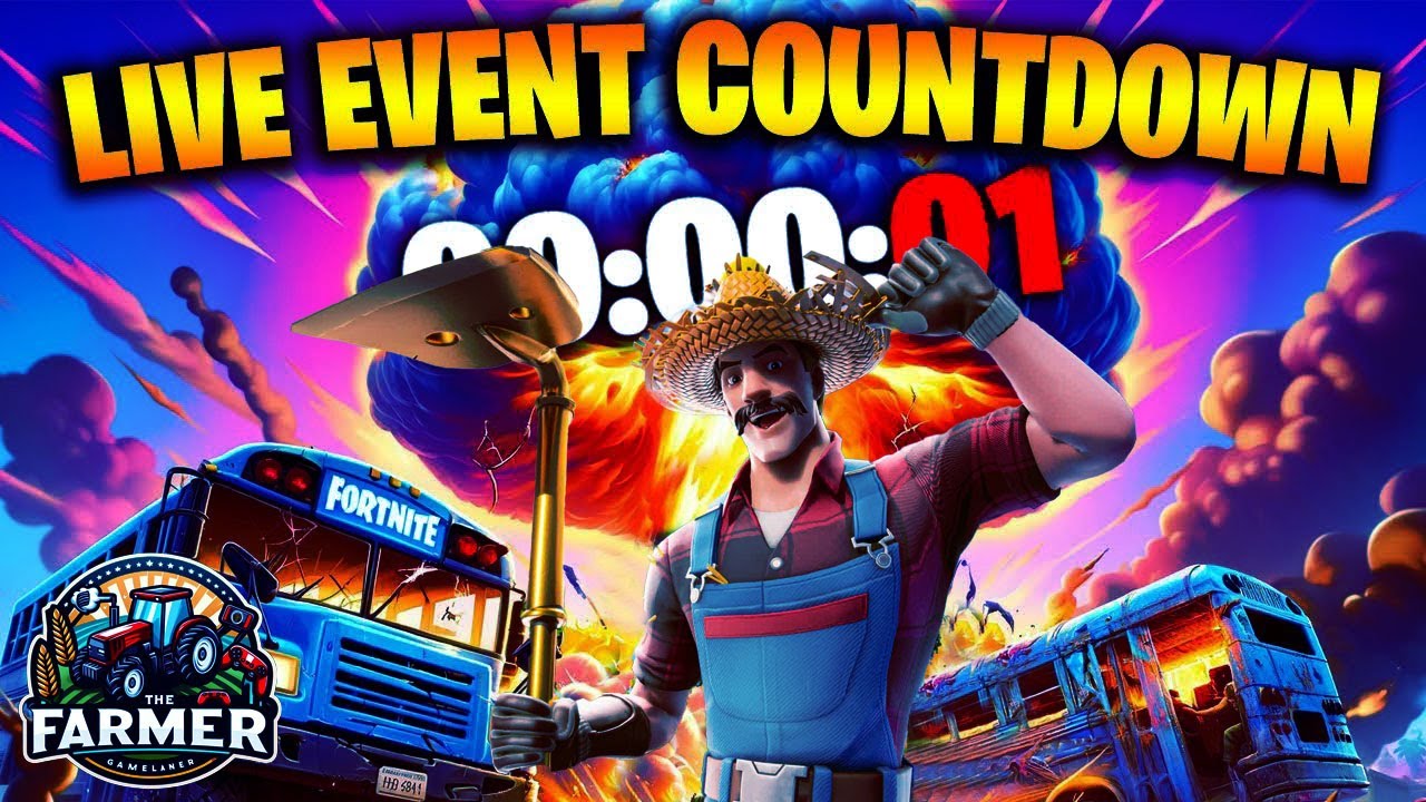 FORTNITE CHAPTER 5 SEASON 4 COUNTDOWN LIVE Fortnite Event! - YouTube