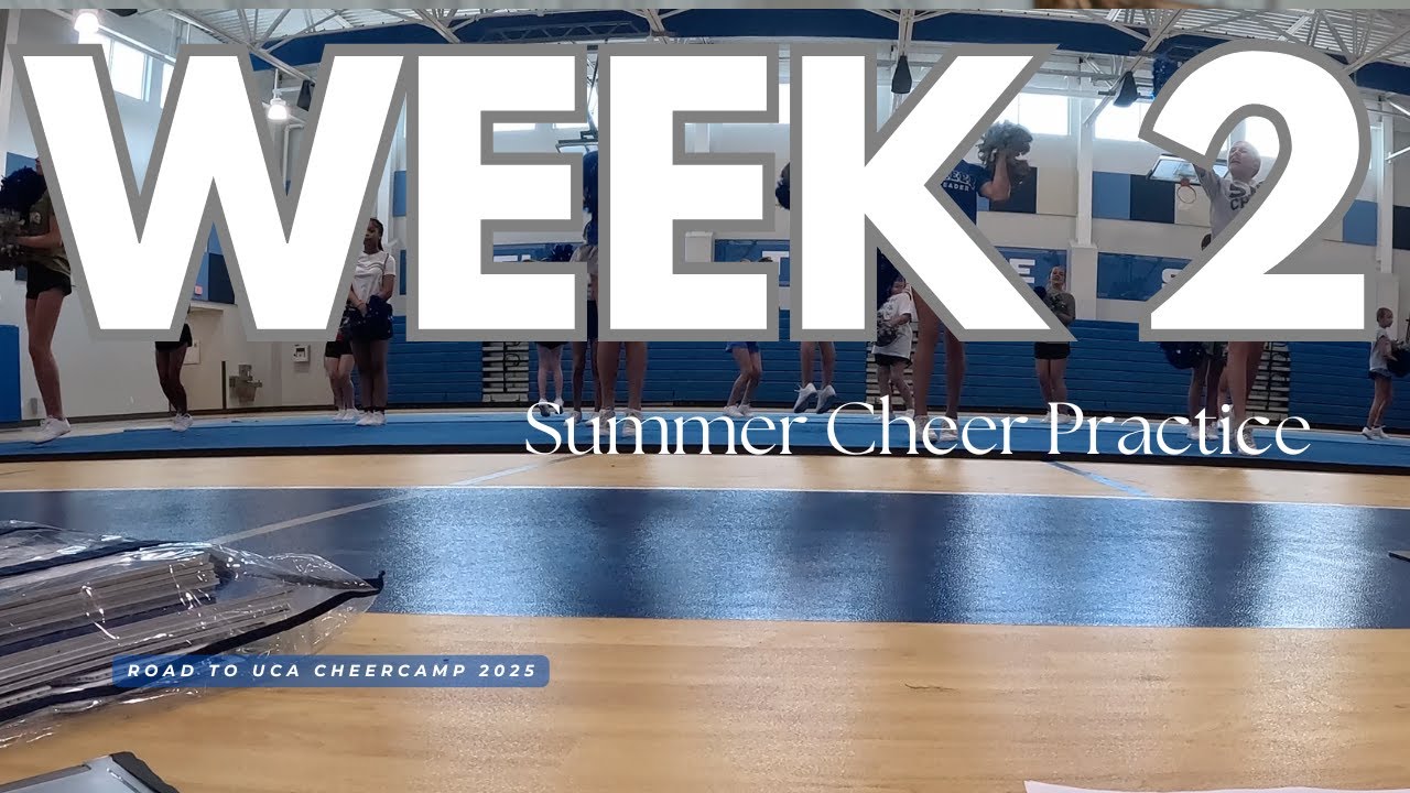 Week 2 Summer Cheer Practice || RevUp Science - YouTube