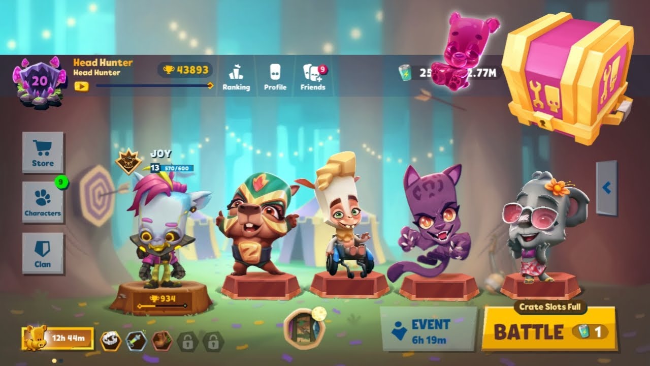 Zooba Legendary New Skin Event Quinn Joy Paco Caly Hunter Gameplay ...