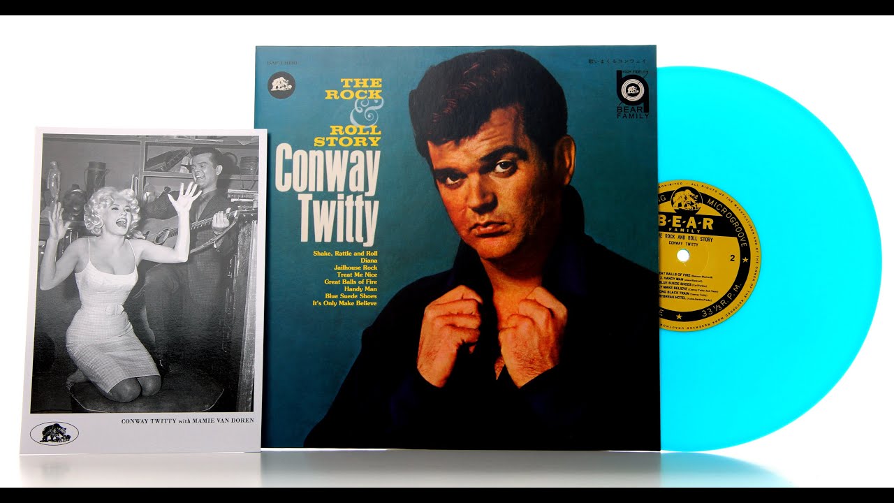 Conway Twitty - The Rock & Roll Story (LP, 10inch, Ltd.) - Bear Family ...