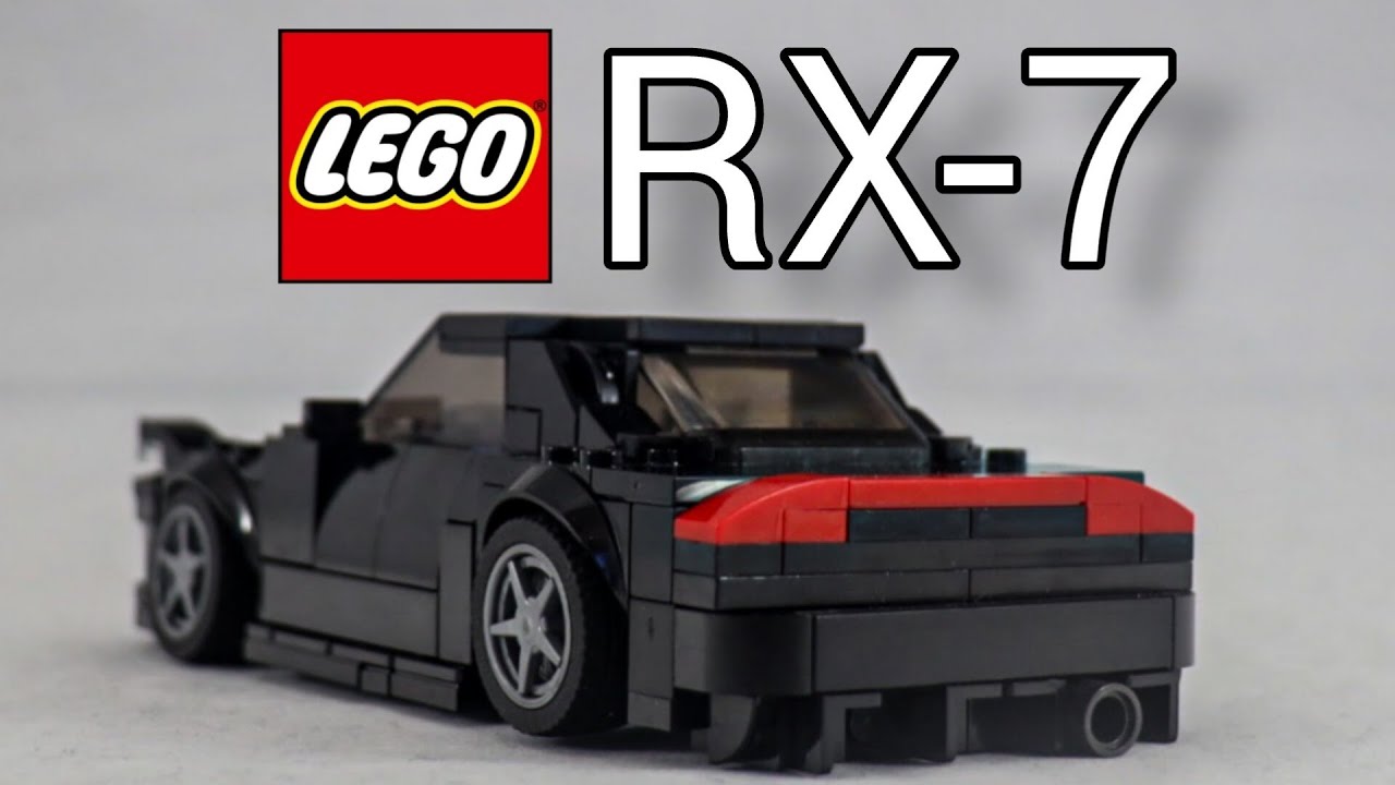 Lego FD RX-7 TUTORIAL - YouTube