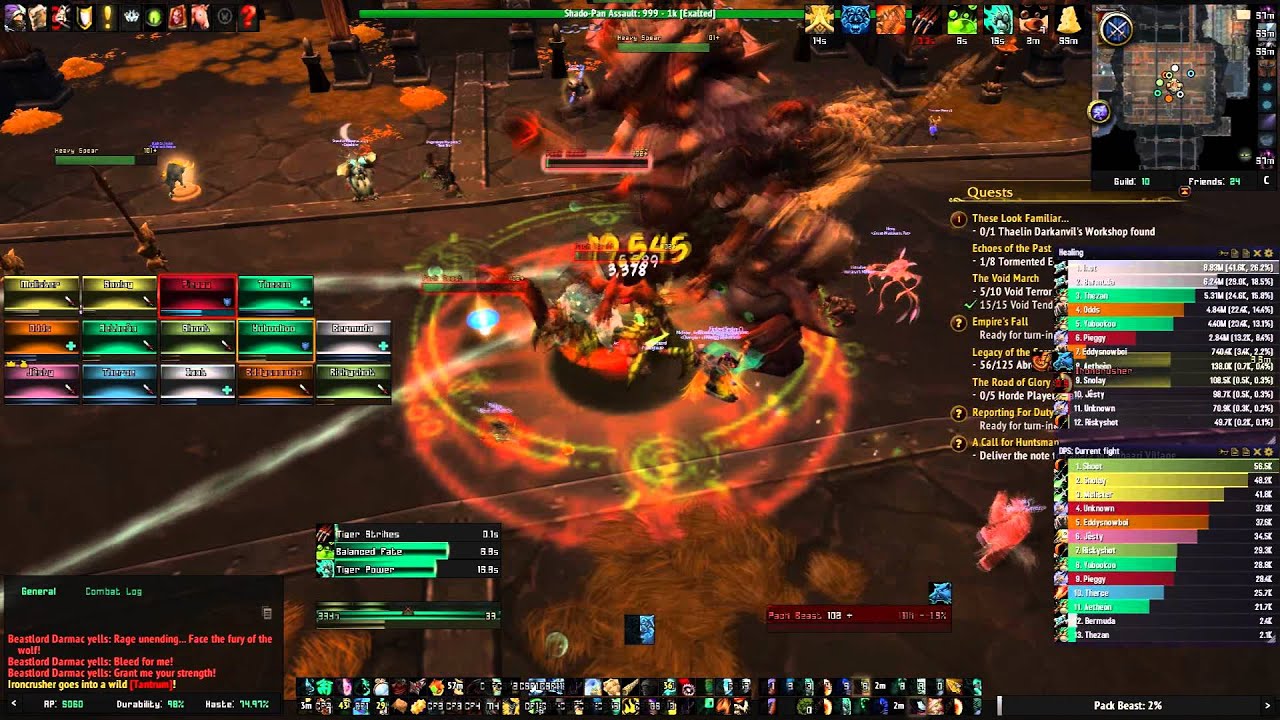 Heroic Beastlord Darmac - Windwalker Monk POV - YouTube