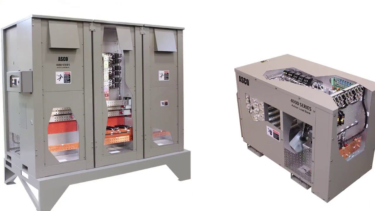 ASCO Avtron 4000 SERIES Load Banks - YouTube