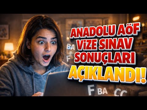 Anadolu  Aöf Güz Dönemi Ara (Vize) Sınav Sonuçları Açıklandı! Sonuçlar Neyi İfade Ediyor?