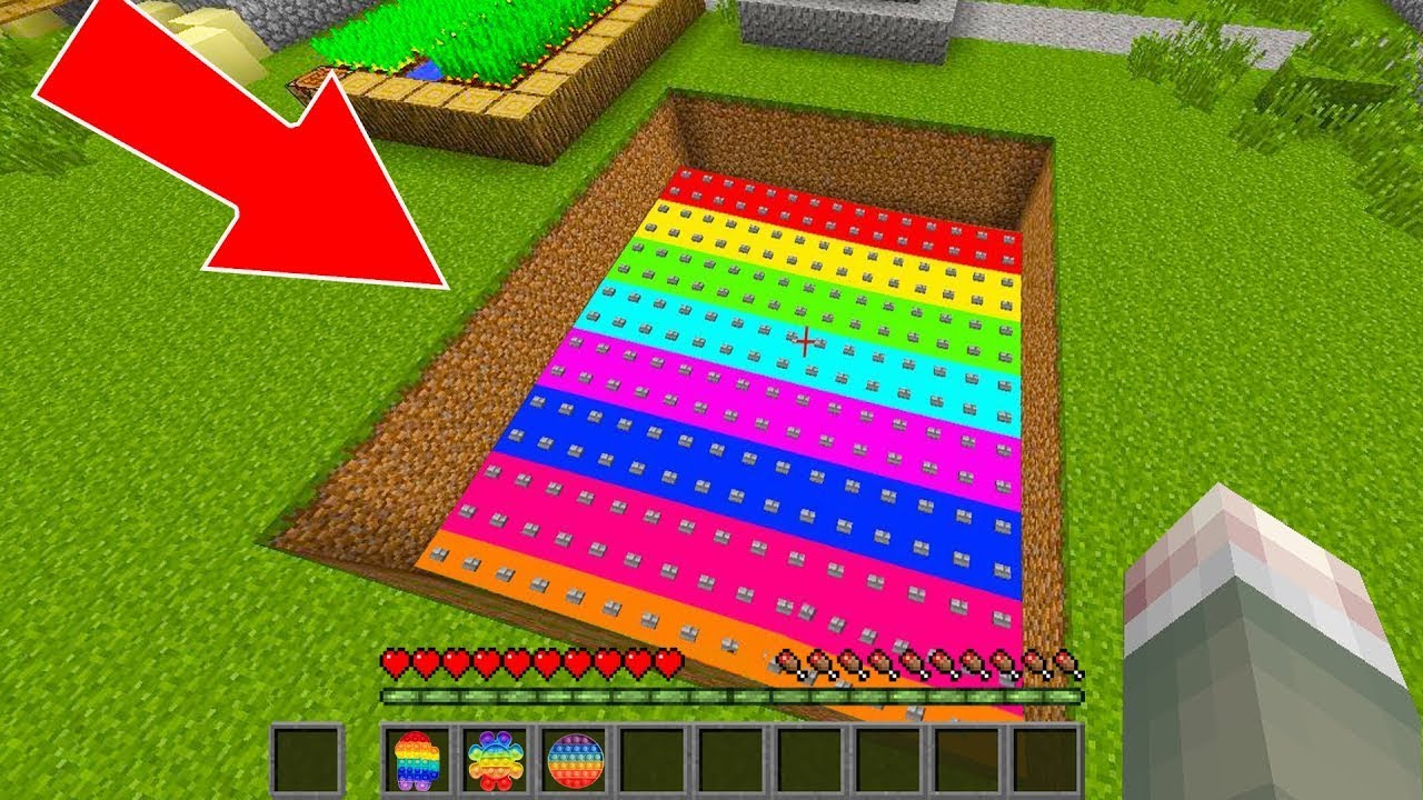 КУДА ВЕДЕТ ЭТОТ СТРАННЫЙ ПРОХОД Поп Ит POP IT В МАЙНКРАФТ SIMPLE DIMPLE ...