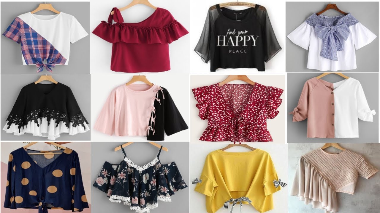 Stylish top designs ideas for girls 2022// top collections for girls ...