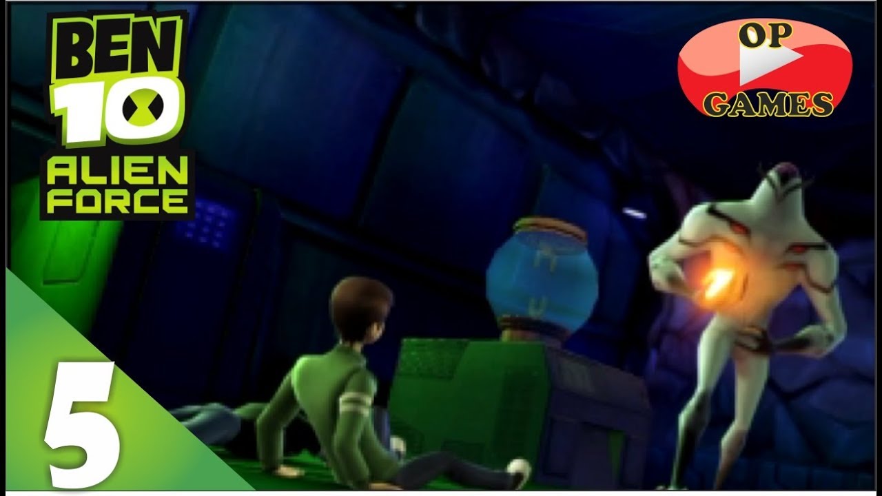 Ben 10: Alien Force - Plumber Trouble l PSP l Part 5 - YouTube