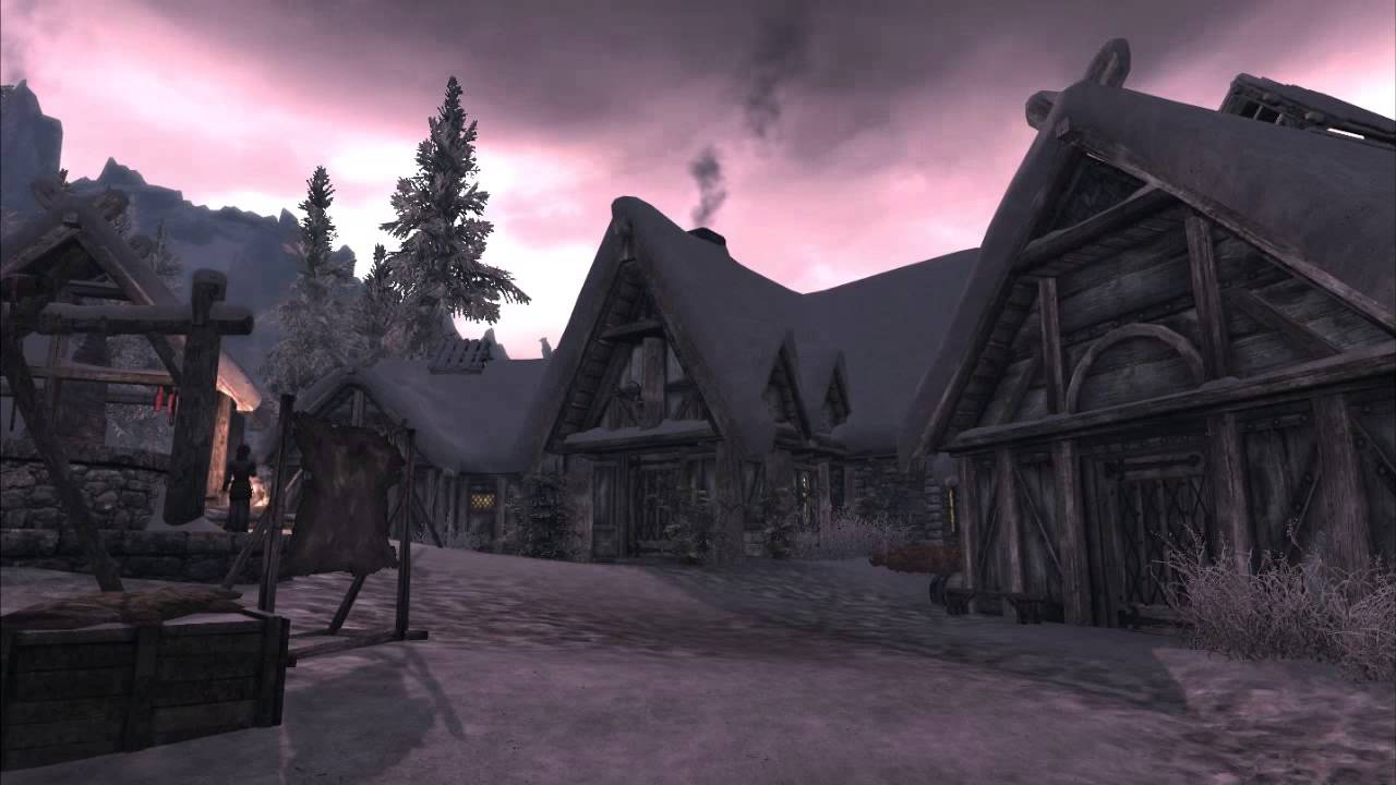 Skaal Village.- dragonborn - YouTube