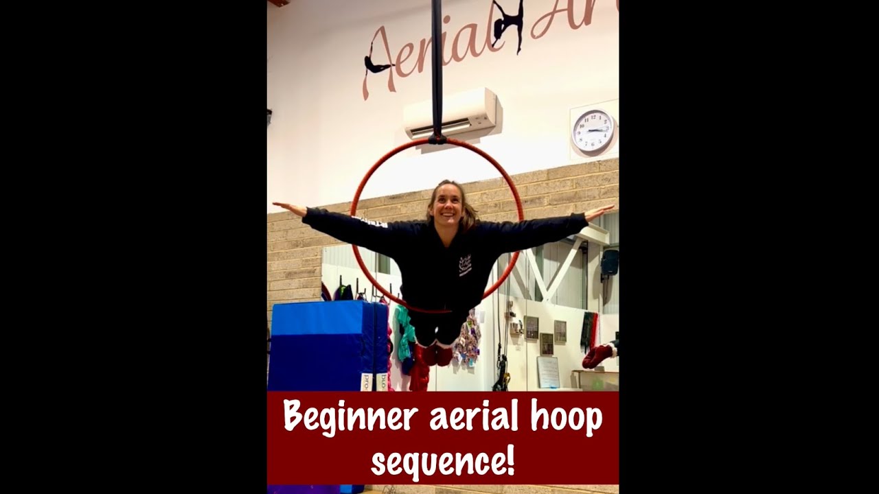 BEGINNER AERIAL HOOP | Front balance - Mermaid - Front Amazon - Diving ...