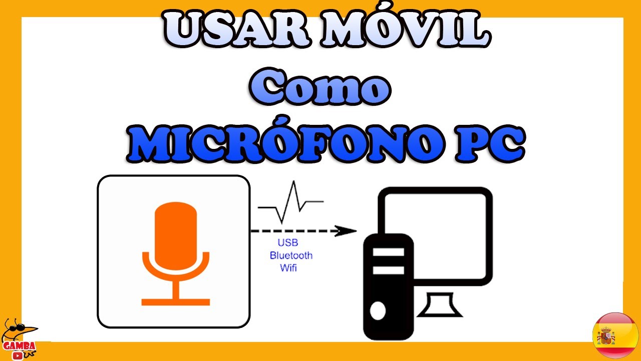 📱 Usar MOVIL como MICRÓFONO en pc - YouTube