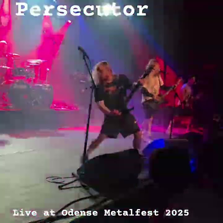 Persecutor Live at Odense Metalfest 2025. Posten Odense. 24 oktober 202 ...