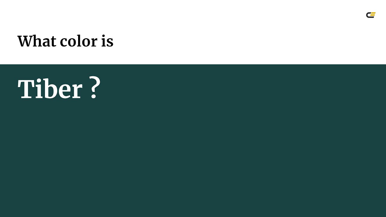 Tiber color #184343 hex color - Green color - Warm color 184343 - YouTube