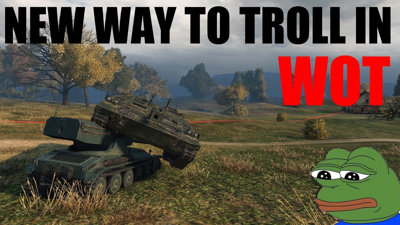 New way to TROLL in WOT! (Moron ruining the game) - YouTube